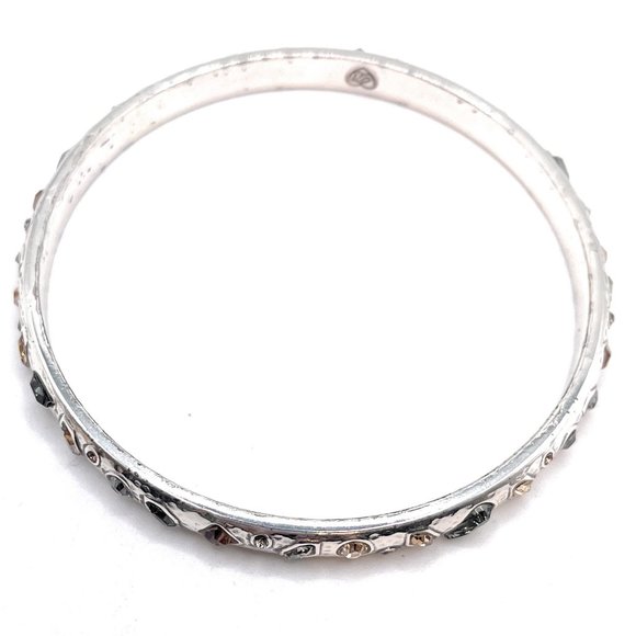 Brighton | Jewelry | Brighton Amber Crystal Accent Bangle Bracelet 276 ...